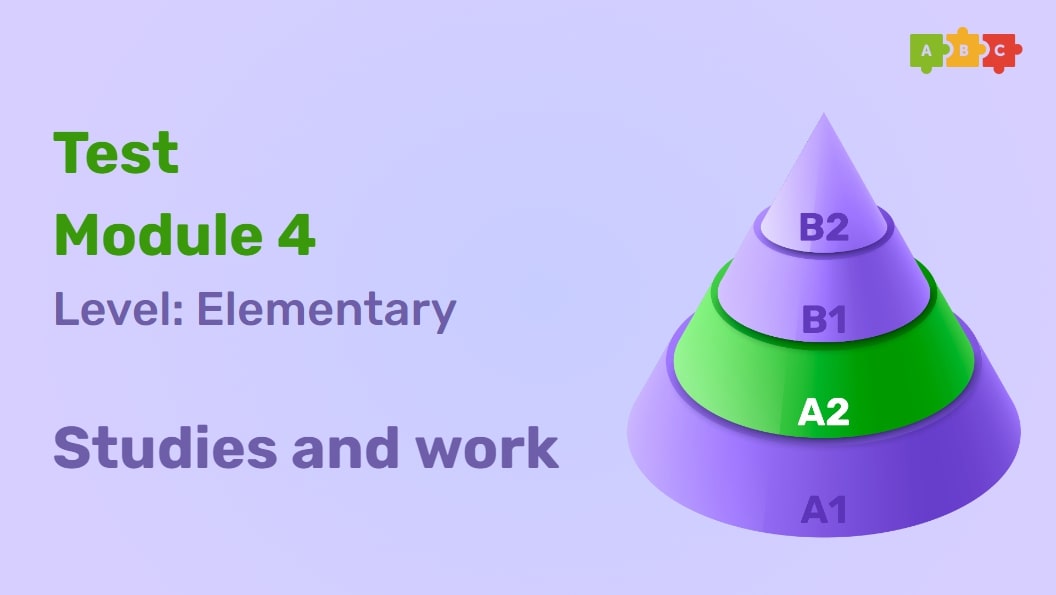 Тест по английскому языку Промежуточный тест (Elementary_Module 4) на ...