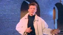 Видеопазл «Rick Astley – Never Gonna Give You Up»
